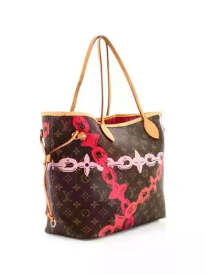 LOUIS VUITTON Monogram Canvas Mm Tote Bag - Brown