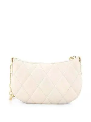 Burberry Rocking Horse Chain Pouch Quilted Leather Mini Shoulder Bag - Neutrals
