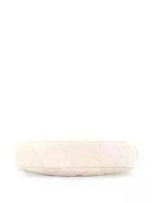 Burberry Rocking Horse Chain Pouch Quilted Leather Mini Shoulder Bag - Neutrals