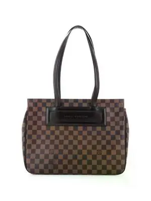 LOUIS VUITTON Damier Parioli Pm Shoulder Bag - Brown