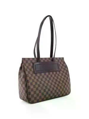 LOUIS VUITTON Damier Parioli Pm Shoulder Bag - Brown