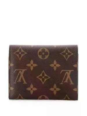 LOUIS VUITTON Victorine Wallet Monogram Canvas Small Wallets