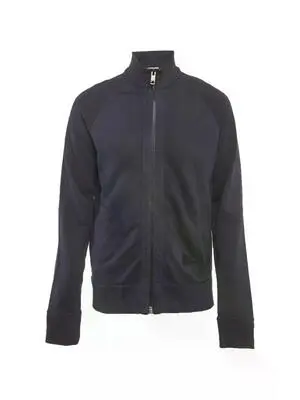 Burberry Cotton Knit Zip-up Jacket