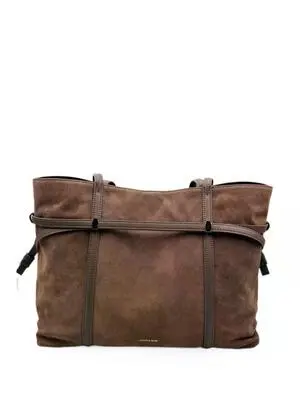 Veronica Beard Suede Shoulder Bag - Brown