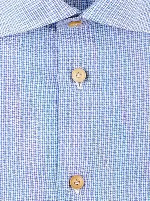 Kiton Micro-check Shirt