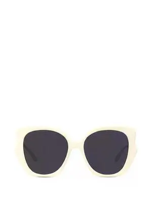 Loewe Cat Eye Frame Sunglasses - Neutrals