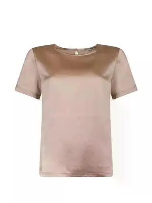 Max Mara Short Sleeve Top - Neutrals