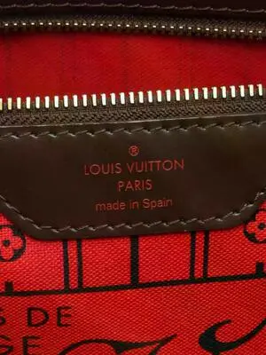 LOUIS VUITTON Neverfull Mm Damier Tote Bag