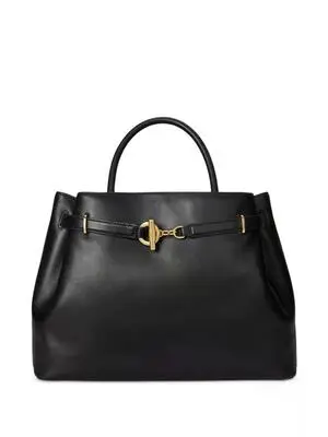 Ralph Lauren Blaike Leather Tote Bag - Black