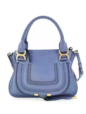 CHLOÉ Chloé Marcie Leather Small Satchel