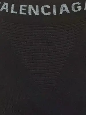 Balenciaga Logo-intarsia Leggings