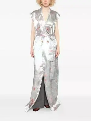 BARBARA BOLOGNA Floral Pattern Coat