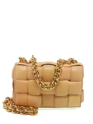 Bottega Veneta Cassette Chain Crossbody Bag