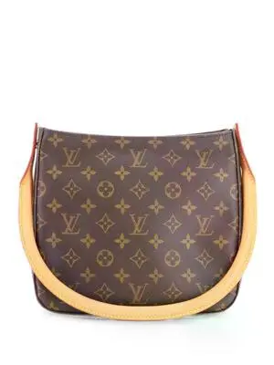 LOUIS VUITTON Looping Mm Satchel Handbag - Brown