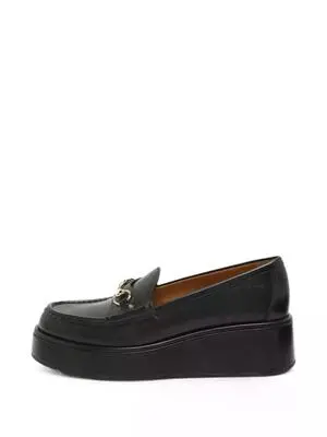 Gucci Jordaan Platform Loafers - Black