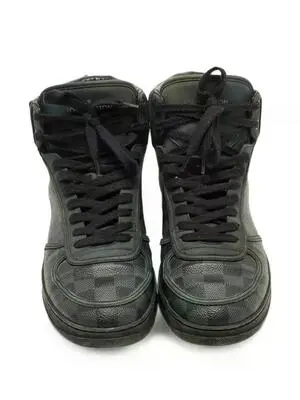 LOUIS VUITTON Rivoli Lace-up Leather Sneakers