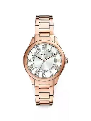 Fossil Gilmore Three-hand 38mm Watch - Silver