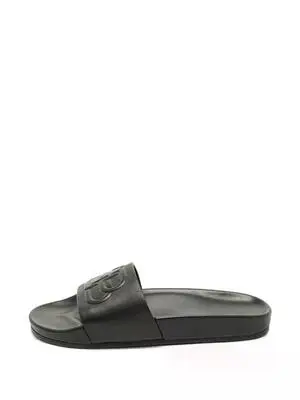 Balenciaga Piscine Bb Slides - Black