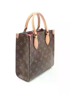 LOUIS VUITTON Monogram Sac Plat Bb Handbag