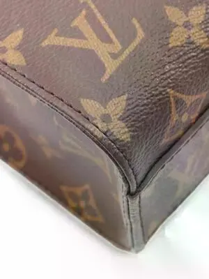 LOUIS VUITTON Monogram Sac Plat Bb Handbag
