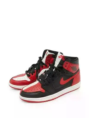 JORDAN Air 1 Retro Homage To Home Split-design Sneakers - Red