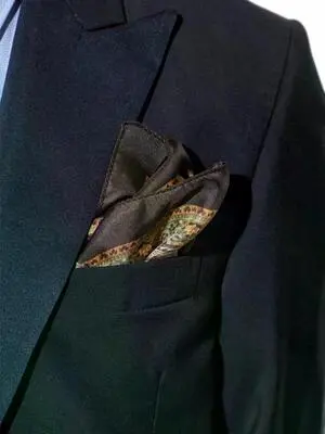 Etro Pegasus Paisley-print Pocket Square