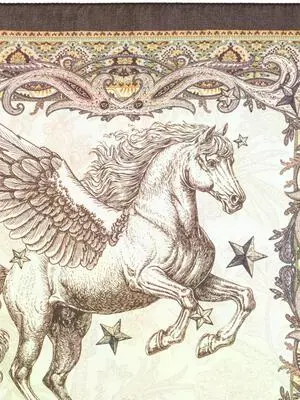 Etro Pegasus Paisley-print Pocket Square