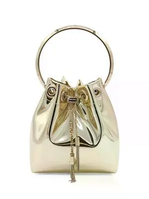 JIMMY CHOO Bon Bon Shoulder Bag - Gold
