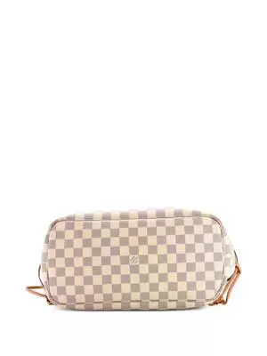 LOUIS VUITTON Neverfull Tote Bag - White
