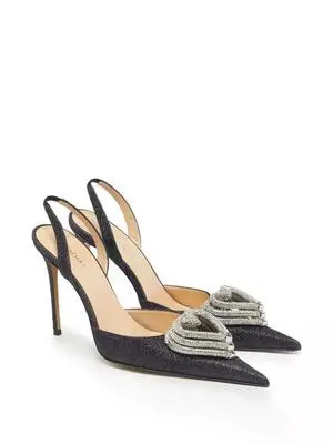 Mach & Mach Crystal-embellished Pumps