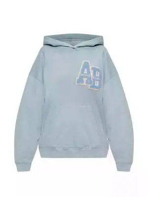 ANINE BING Harvey Logo-patch Hoodie