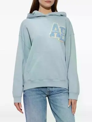 ANINE BING Harvey Logo-patch Hoodie