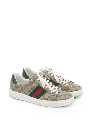 Gucci Ace Sneakers With Web Stripe Detail