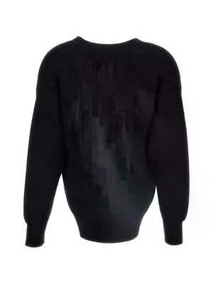 Elisabetta Franchi Ribbed Knit Cardigan