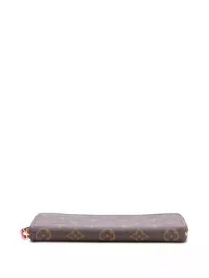 LOUIS VUITTON Clemence Wallet Monogram Canvas Small Wallets