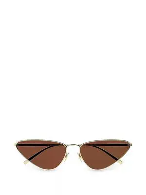 Saint Laurent Cat-eye Sunglasses - Gold