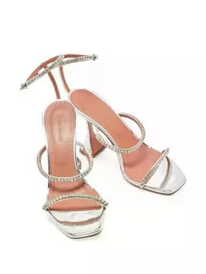 Amina Muaddi Gilda Crystal-embellished Sandals