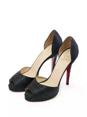 CHRISTIAN LOUBOUTIN Armadillo D'orsay Pleated Pumps
