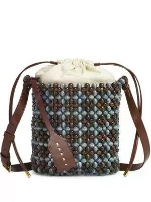 Marni Beaded Bag - Blue