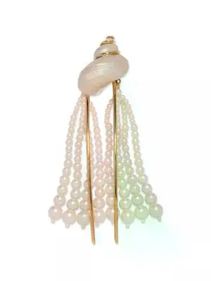 JENNIFER BEHR Paros Shell-embellished Hair Pin