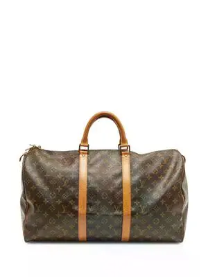LOUIS VUITTON Keepall 50 Travel Bag - Brown