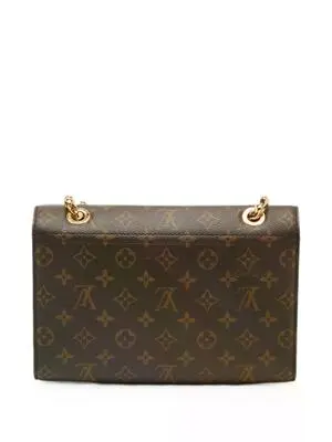 LOUIS VUITTON Victoire Monogram Shoulder Bag - Brown