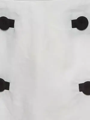 Moschino Mini Dress With Button Detail