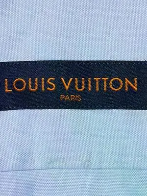 LOUIS VUITTON Graphic-patch Long-sleeve Shirt