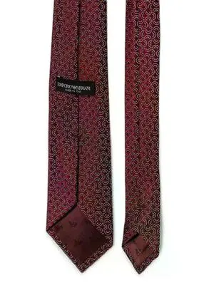 Emporio Armani Jacquard Silk Tie