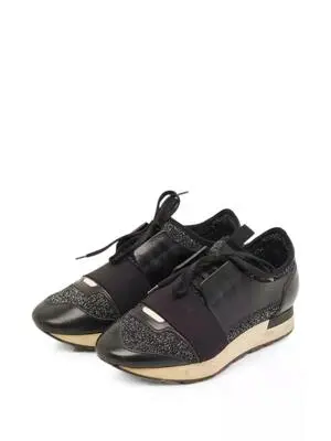 Balenciaga Race Runner Tweed Sneakers