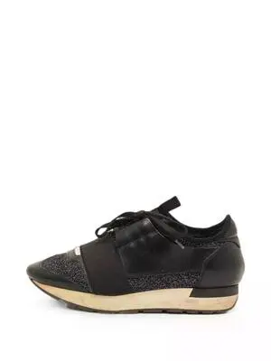 Balenciaga Race Runner Tweed Sneakers