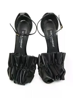 Dolce & Gabbana Keira Ruched Detail Sandals