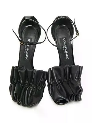 Dolce & Gabbana Keira Ruched Detail Sandals
