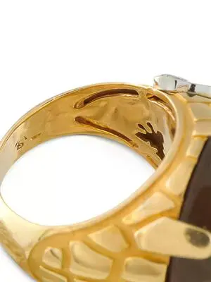 CARRERA Y CARRERA Giraffe Smoky Quartz And Diamond Ring